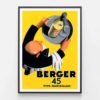 Berger 45 Vintage Poster | Wall Art or Framed Print | 41 Orchard