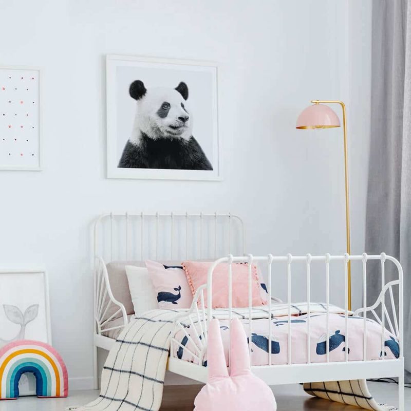 Hello Panda | Framed Print or Canvas Wall Art | 41 Orchard
