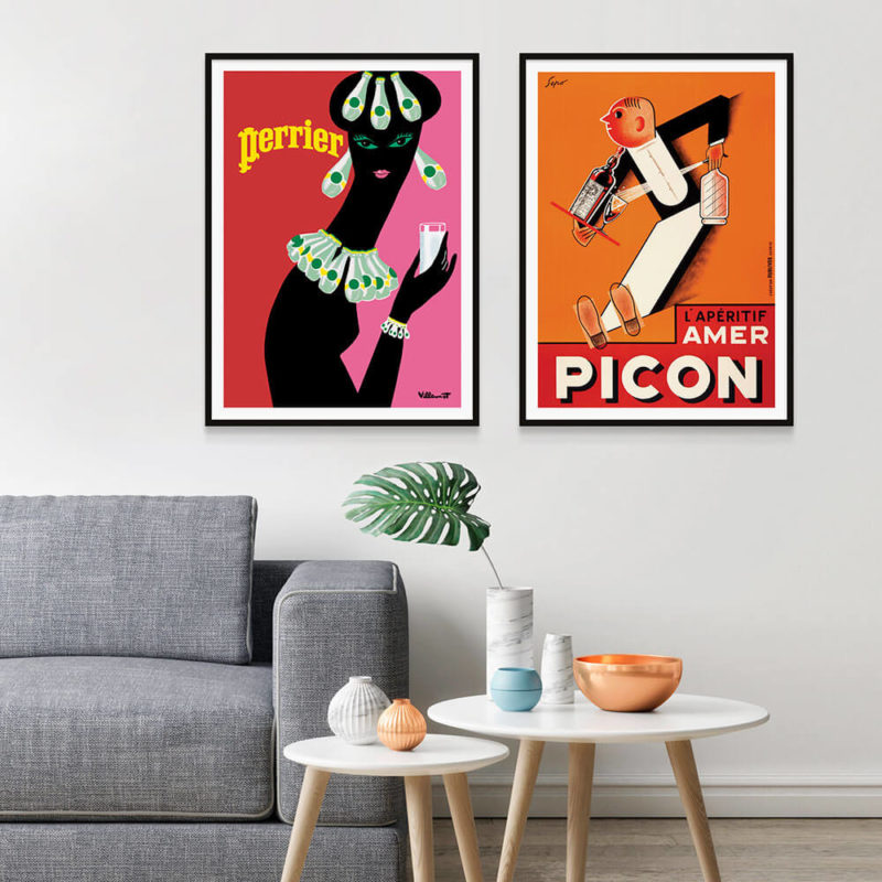 Perrier Woman Vintage Poster | Wall Art or Framed Print | 41 Orchard