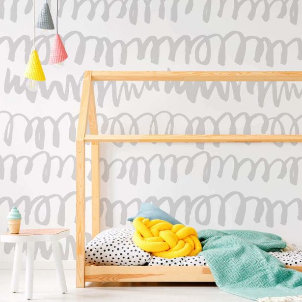 Scribble Wallpaper Mural | 41 Orchard
