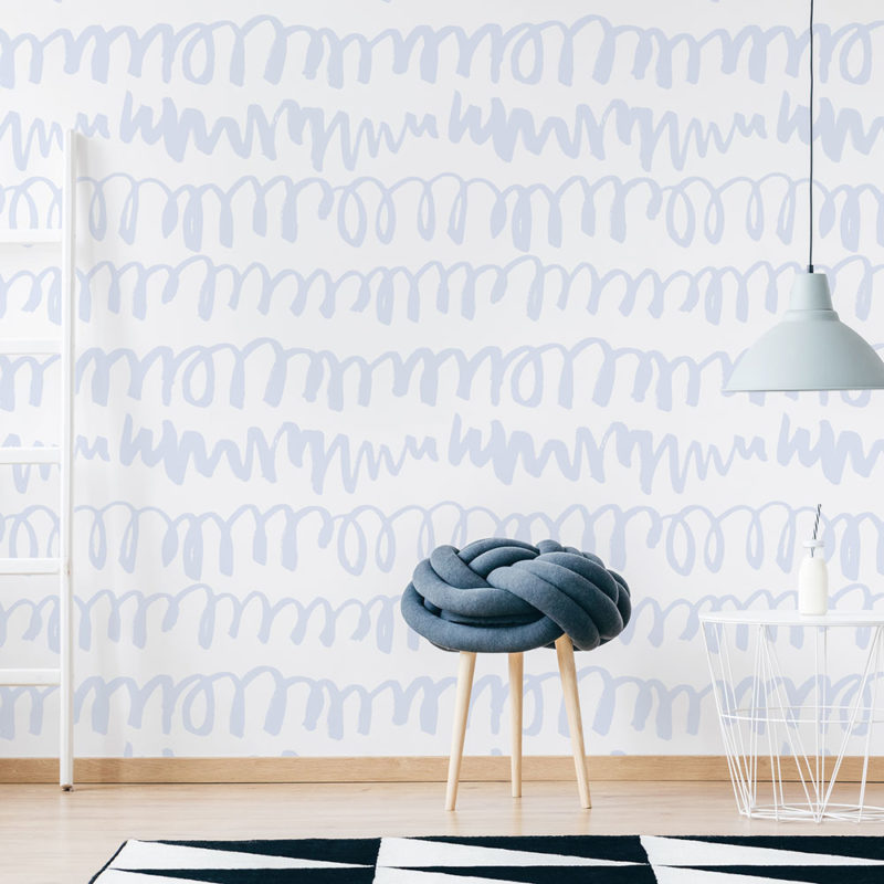 Scribble Wallpaper Mural | 41 Orchard
