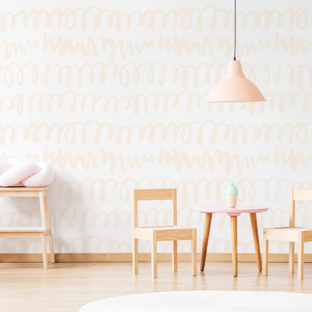 Scribble Wallpaper Mural | 41 Orchard