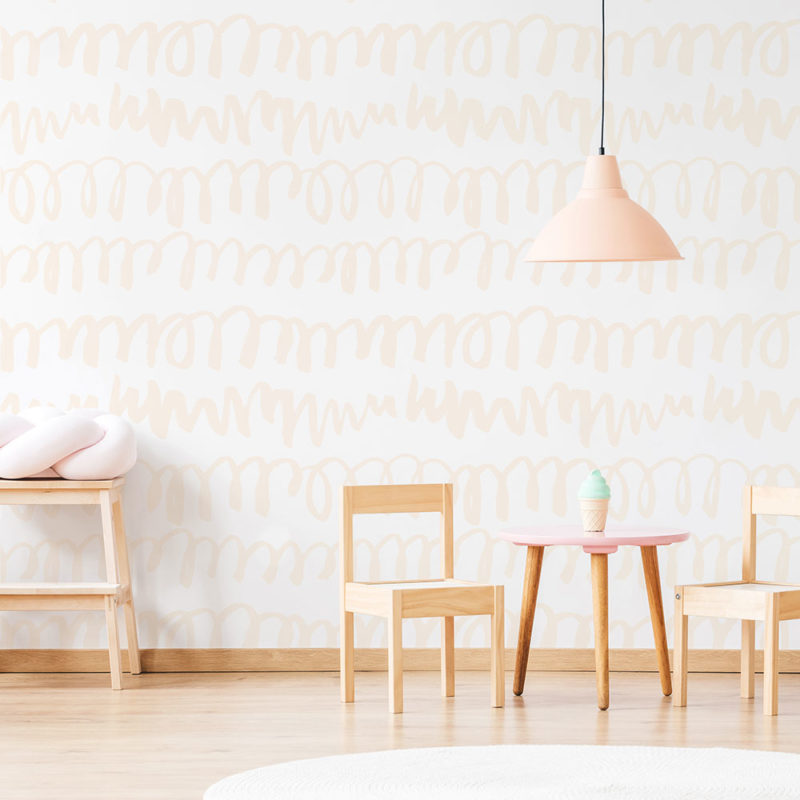Scribble Wallpaper Mural | 41 Orchard