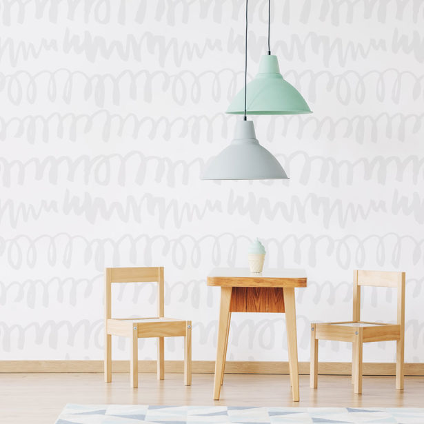 Scribble Wallpaper Mural | 41 Orchard