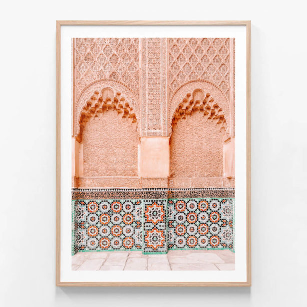 Moroccan Tile | Framed Print or Poster Wall Art | 41 Orchard