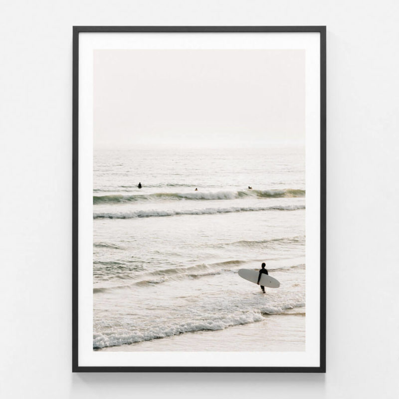 Wade Out | Framed Print or Poster Wall Art | 41 Orchard
