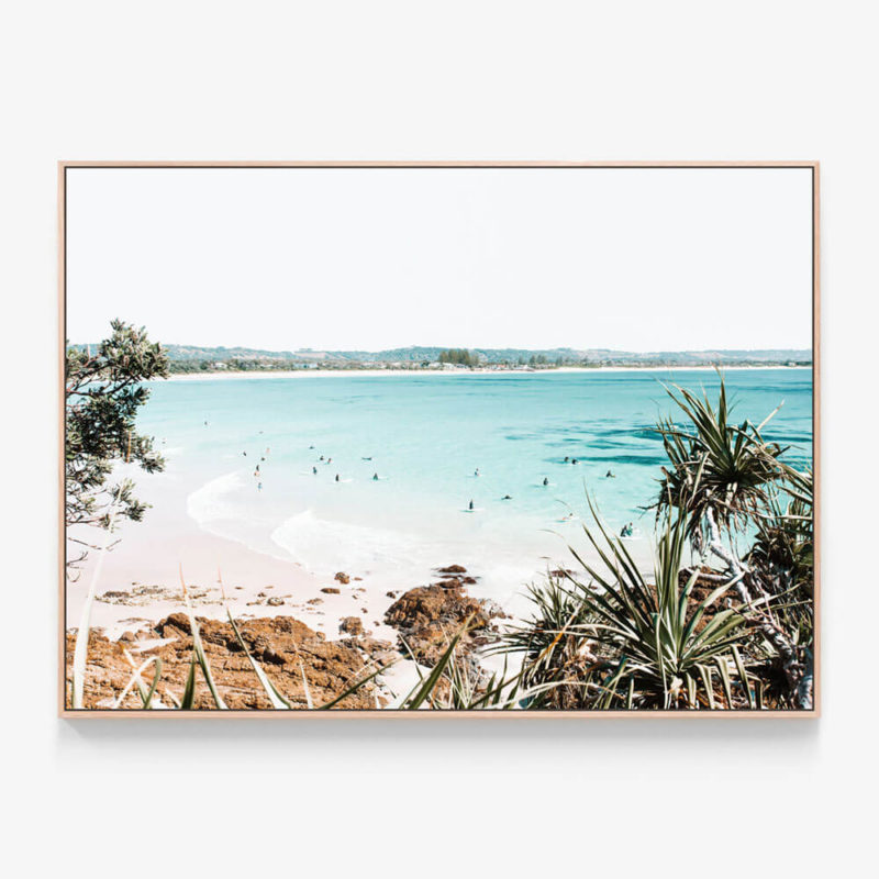 Wategos View Canvas Wall Art Print | 41 Orchard