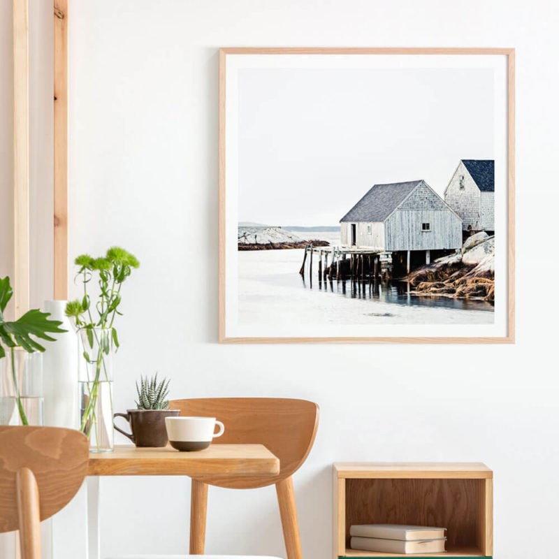 Fishing Shack | Framed Print or Poster Wall Art | 41 Orchard