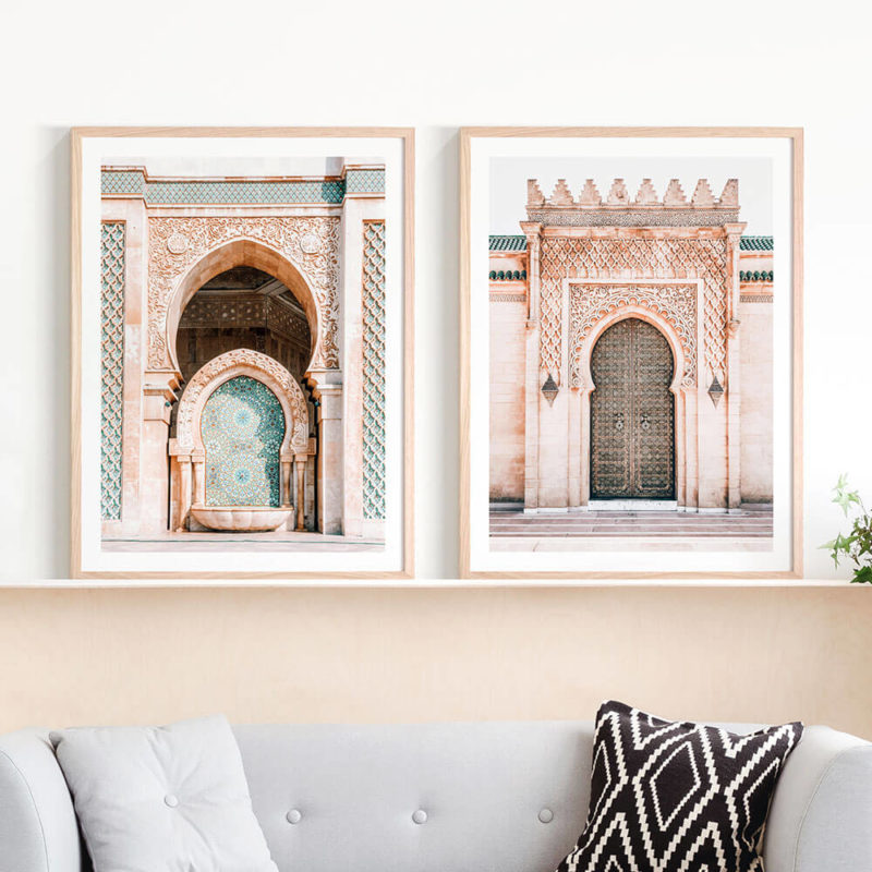 Terracotta Gates | Framed Print or Poster Wall Art | 41 Orchard